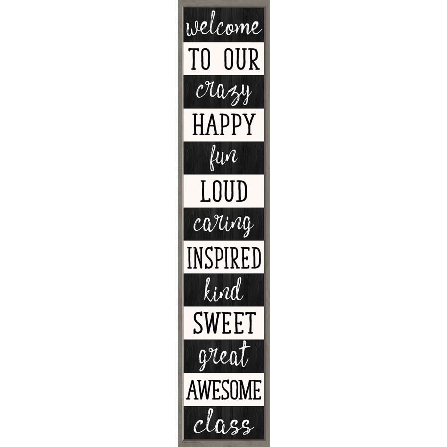 Modern Farmhouse Welcome to Our Class Banner – Tools 4 Teaching