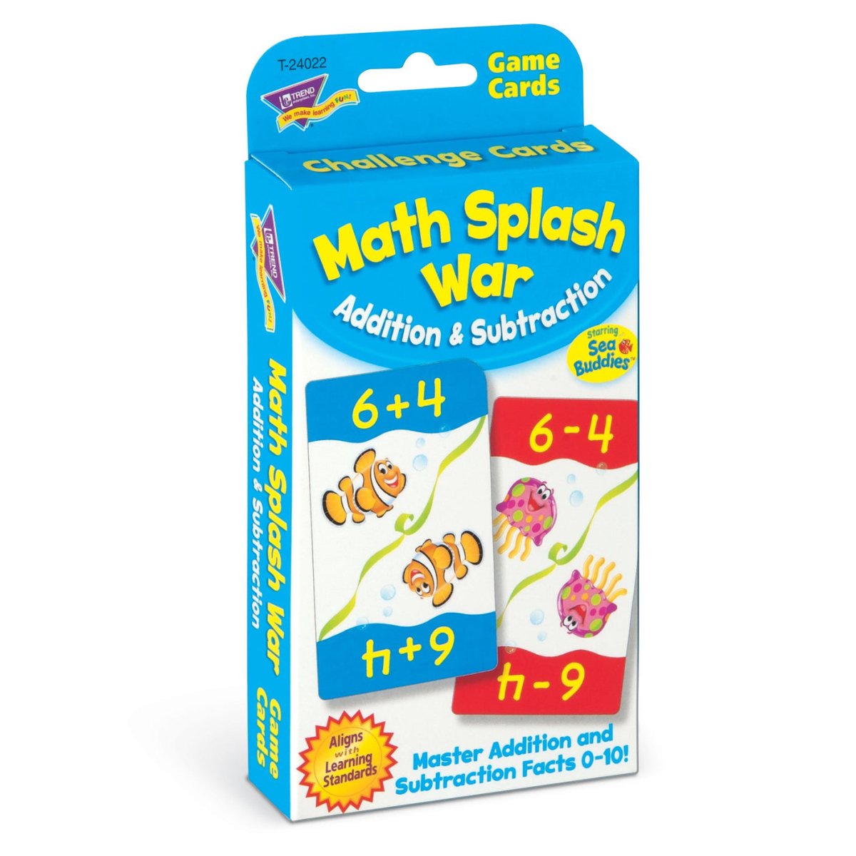 Math Splash War Addition & Subtraction Challenge Cards® – Tools 4 Teaching