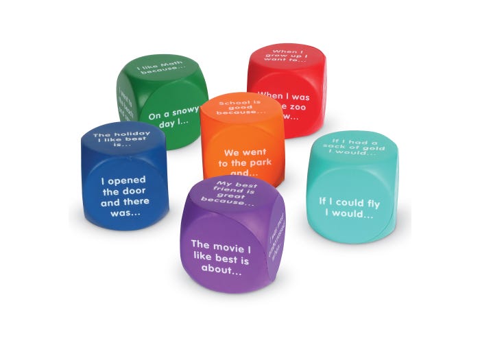Writing Prompt Cubes – Tools 4 Teaching