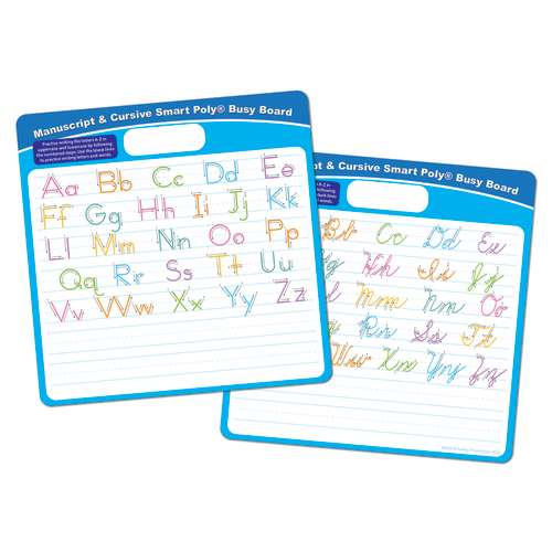 Manuscript & Cursive Busy Board – Tools 4 Teaching