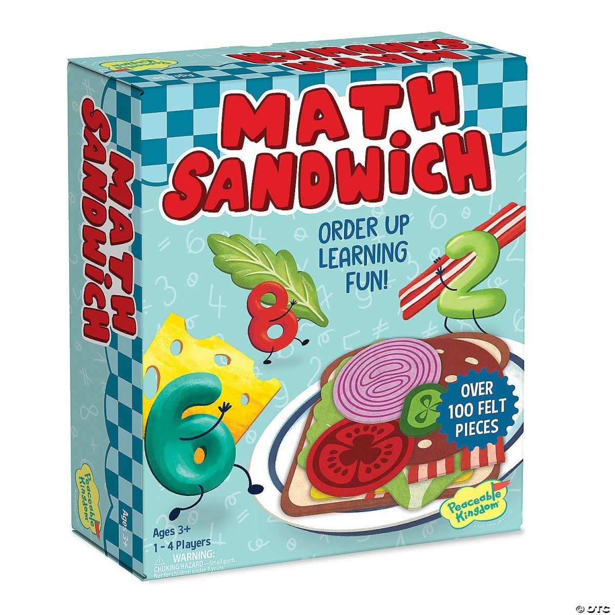 Math Sandwich Preschool Math Game – Tools 4 Teaching